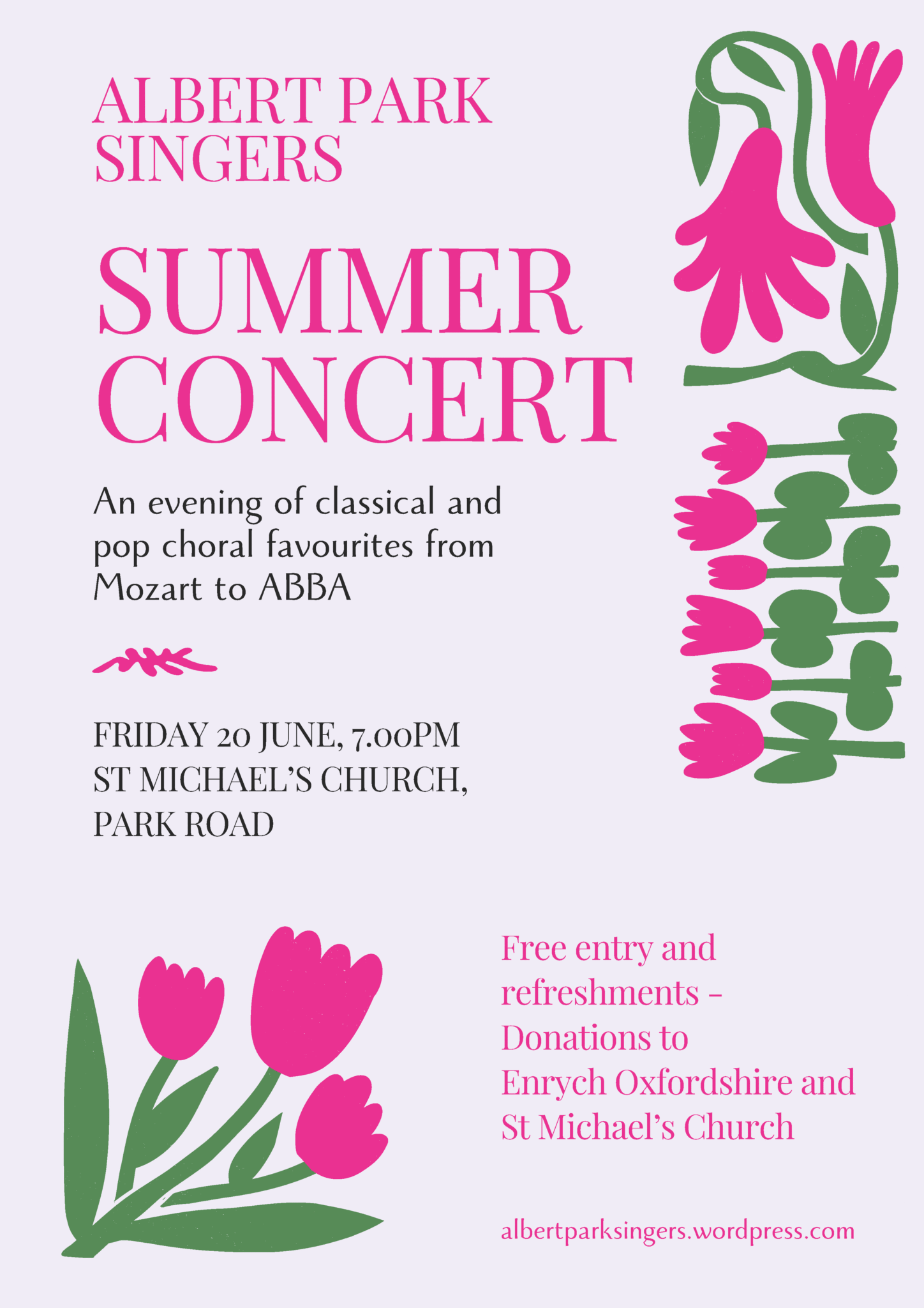 Albert Park Singers Summer Concert - Abingdon on Thames Town Council