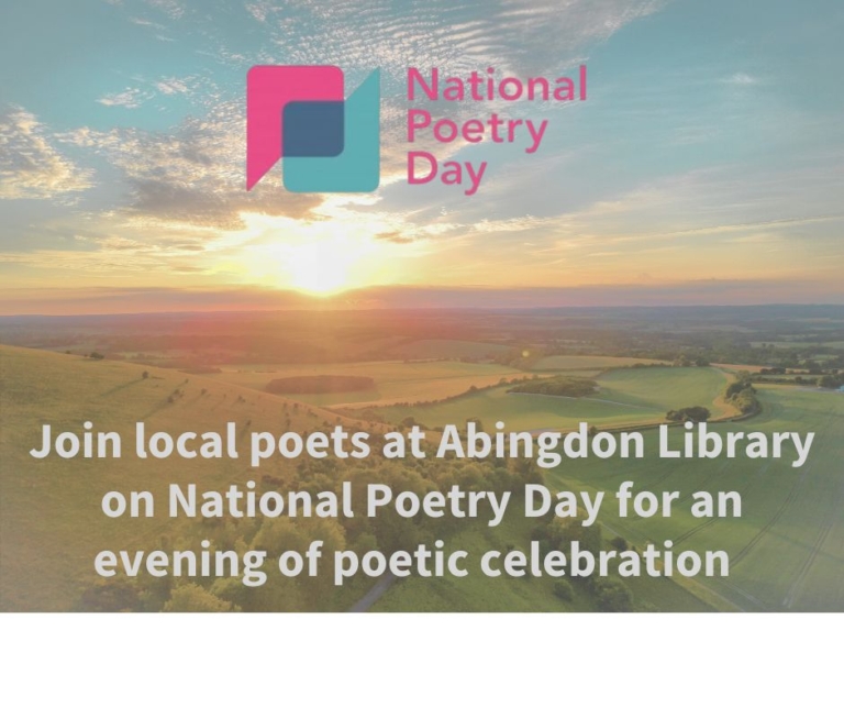 National Poetry Day event - Abingdon on Thames Town Council